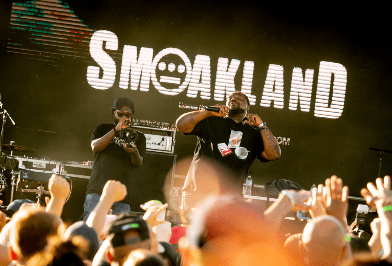 Mistah F.A.B. impresses 1000’s at Hiero Day with a 6 minute freestyle